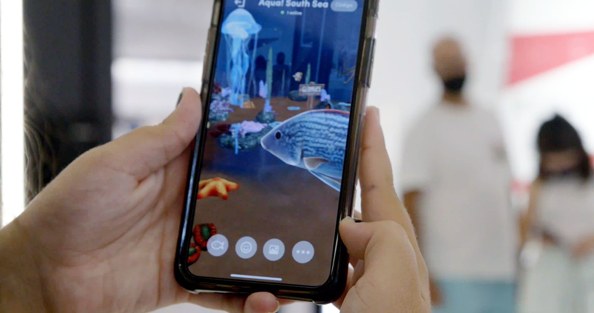 DoubleMe Installs 5th Largest (Virtual) Aquarium at Westfield Glòries Shopping Mall